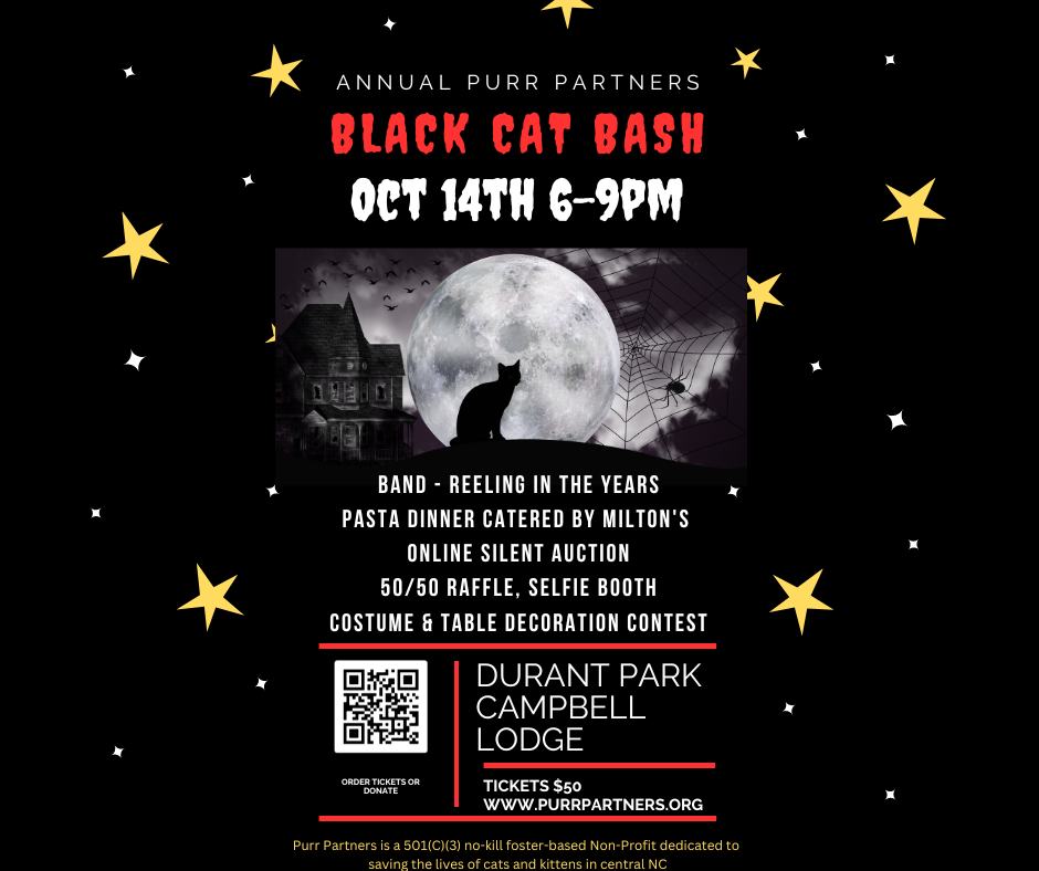 Flyer for Facebook | Purr Partners Feline Rescue